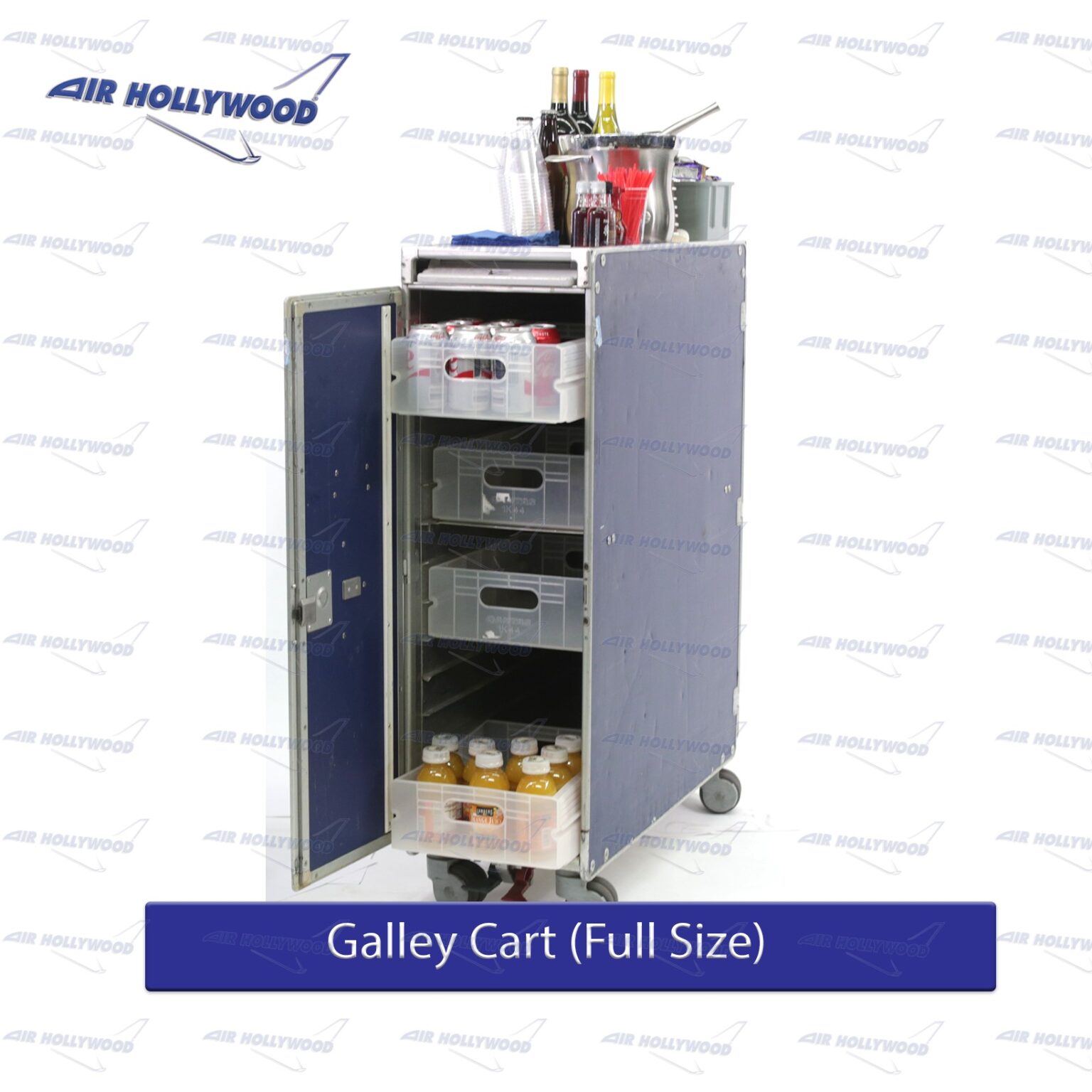 Galley Cart – Full Size, Assorted Styles – Air Hollywood Props