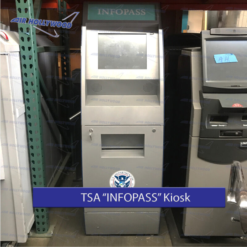 TSA “Infopass” Passport Kiosk – Air Hollywood Props